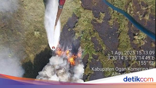 Karhutla di Zona Merah Sumsel Terus Meningkat, BPBD: 5 Daerah 247 Kasus
