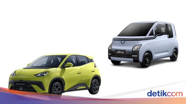 Perbandingan Harga BYD Atto 1 dan Wuling Air ev