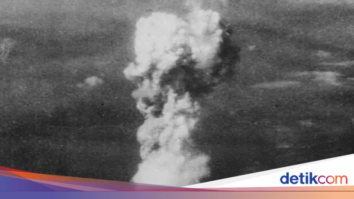 Bikin Merinding! Foto Peristiwa Bom Atom Hiroshima 80 Tahun Lalu