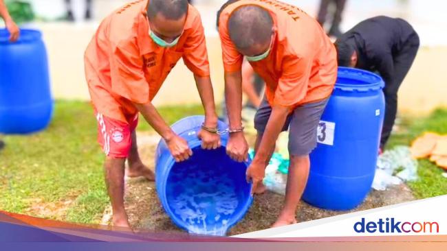 Polda Kaltara Musnahkan 12 Kg Sabu Rp 7,8 M, Kejar Otak Sindikat Malaysia