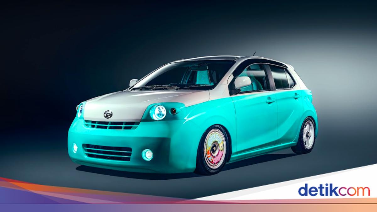 Lihat Lebih Dekat Daihatsu Ayla yang Tampil Kalcer dengan Gaya Retro