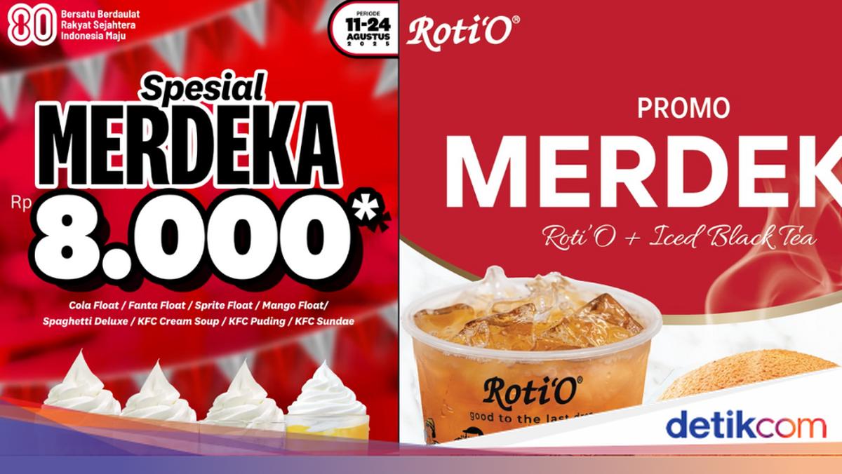 Daftar Promo 17 Agustus 2025 Restoran-Ritel Hari Ini, Spesial HUT ke-80 RI!