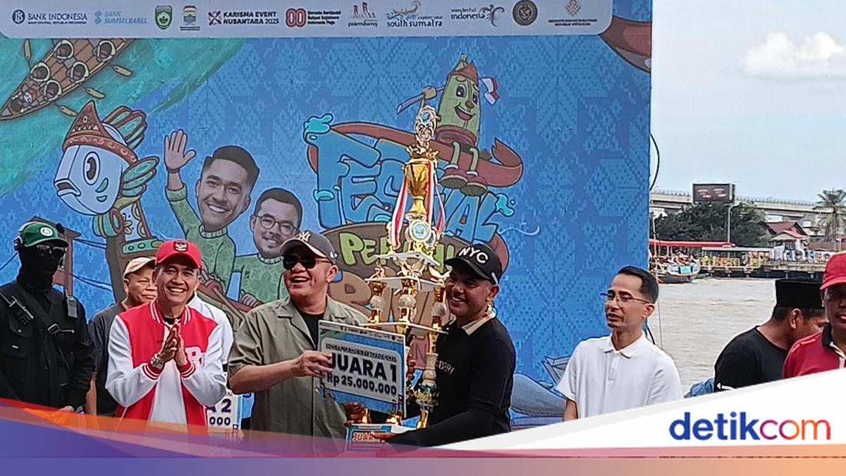 Euforia Jaka Cs Usai Sabet Juara 1 Festival Perahu Bidar Palembang 2025