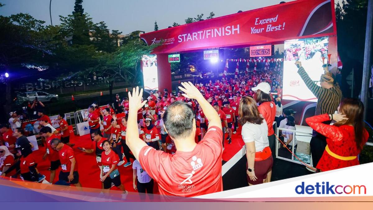 Ajang lari Titan Run 2025 resmi mencatat sejarah dengan meraih ...