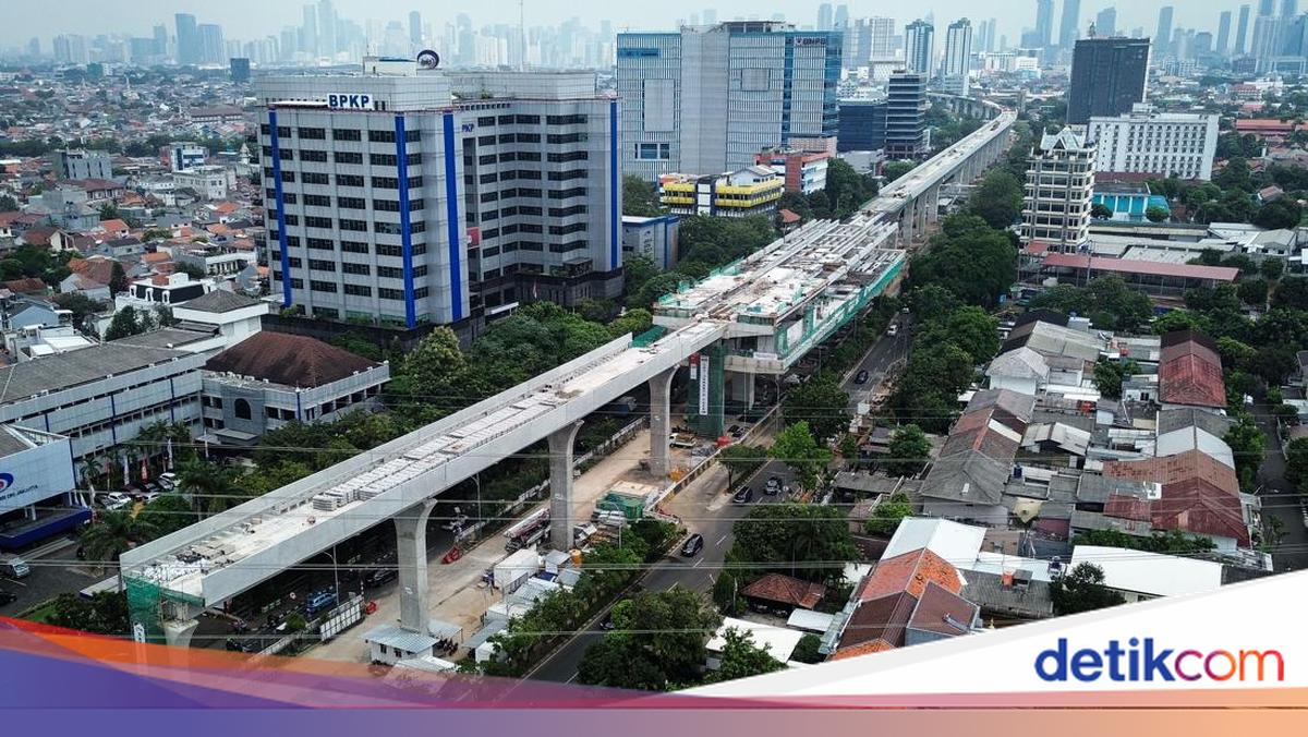 LRT Jakarta Rute Velodrome-Manggarai Ditarget Beres Juni 2026