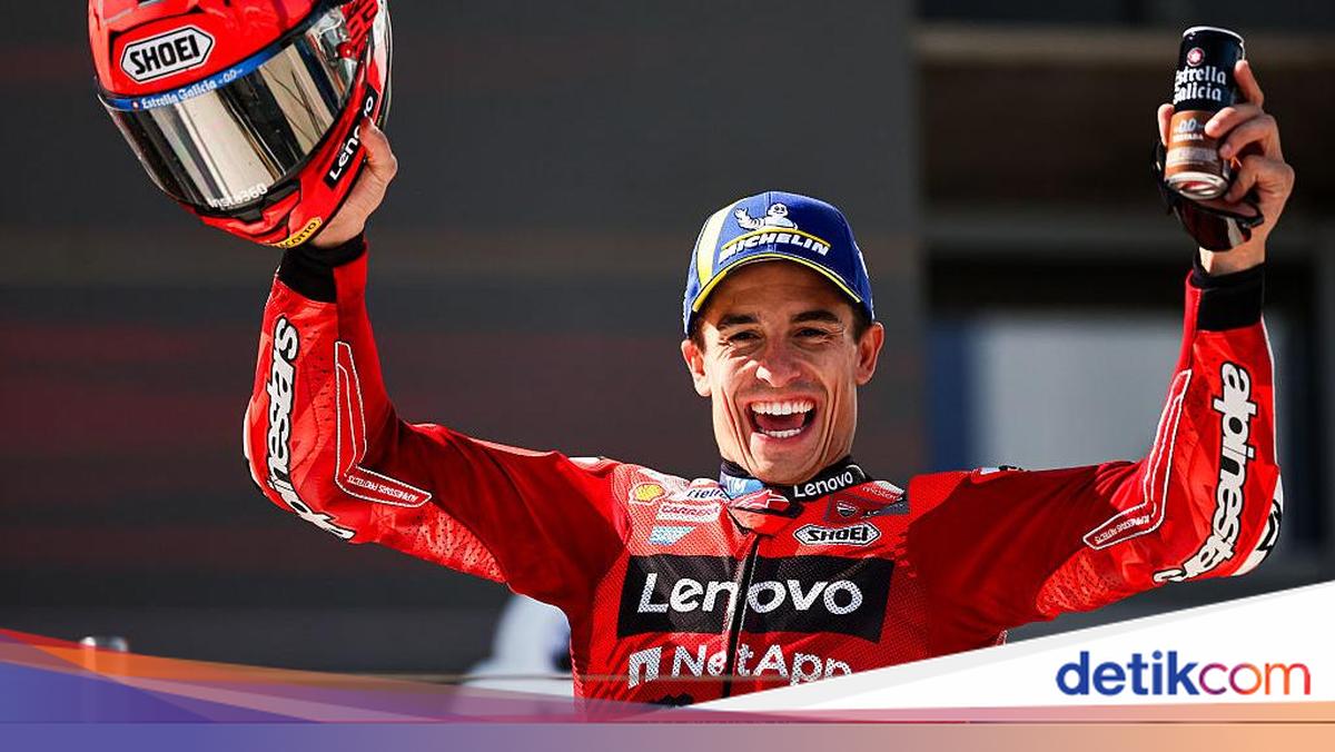 Hitung-hitungan Marc Marquez Kunci Gelar MotoGP 2025 di Kampung Rossi