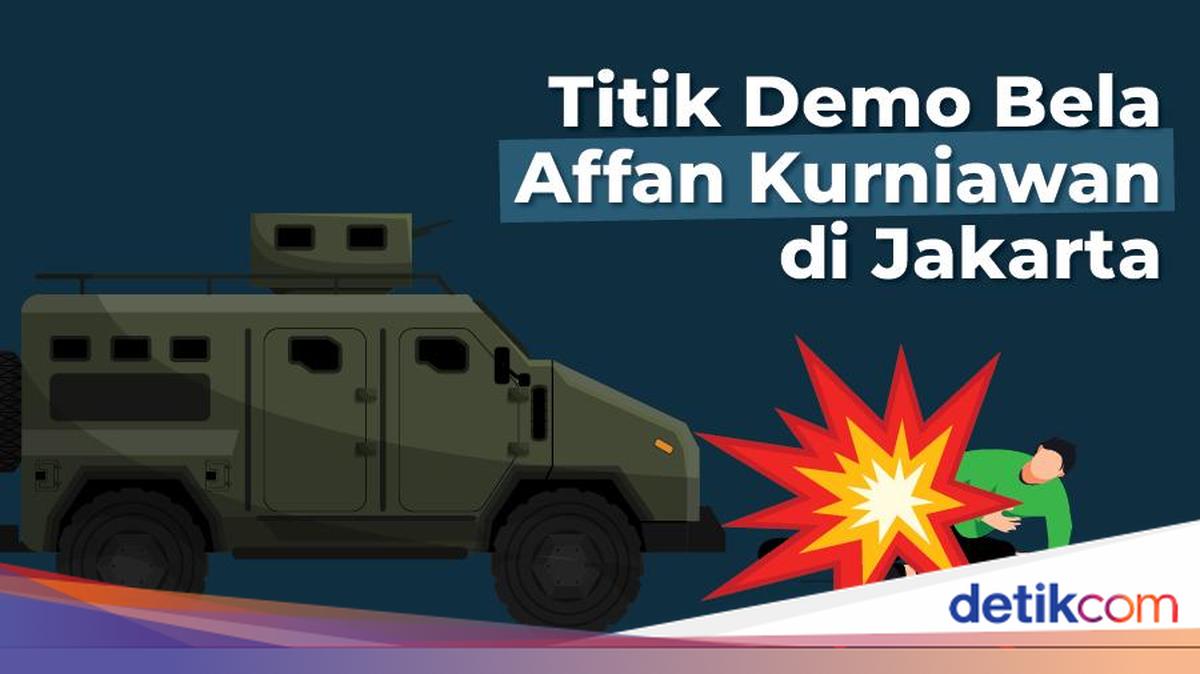 Titik Demo Bela Affan Kurniawan di Jakarta