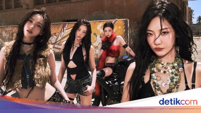 Aespa Comeback dengan Konsep Sexy Glam, Busana Dikritik Terlalu Terbuka