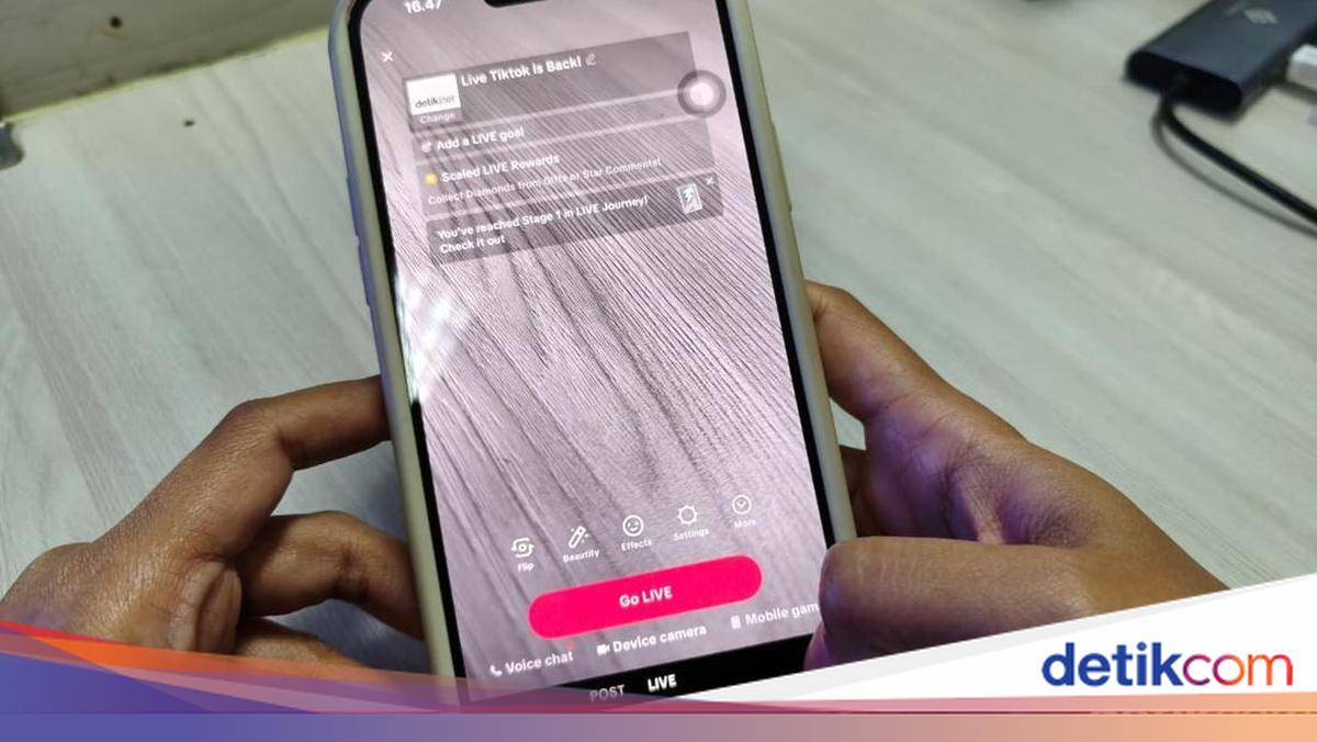 Kabar Gembira Nih! Fitur Live TikTok Sudah Aktif Lagi