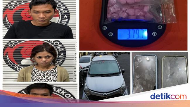 4 Pengedar Narkoba di Lubuklinggau Ditangkap, Polisi Sita Ratusan Ekstasi