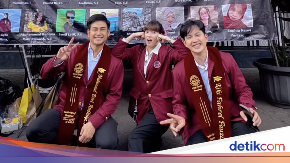 Akhirnya... Chika Jessica, Dwi Andhika, dan Kiki Farrel Jadi Sarjana ...