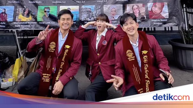 Akhirnya... Chika Jessica, Dwi Andhika, dan Kiki Farrel Jadi Sarjana ...