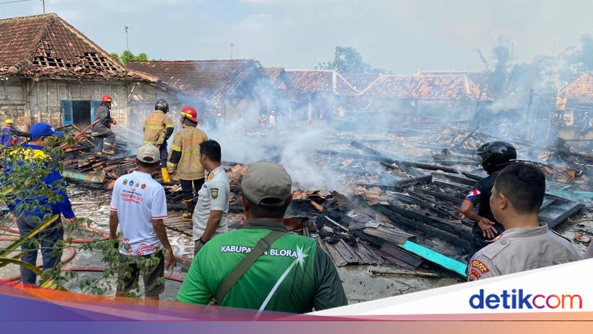 2 Rumah di Ngawen Blora Ludes Terbakar