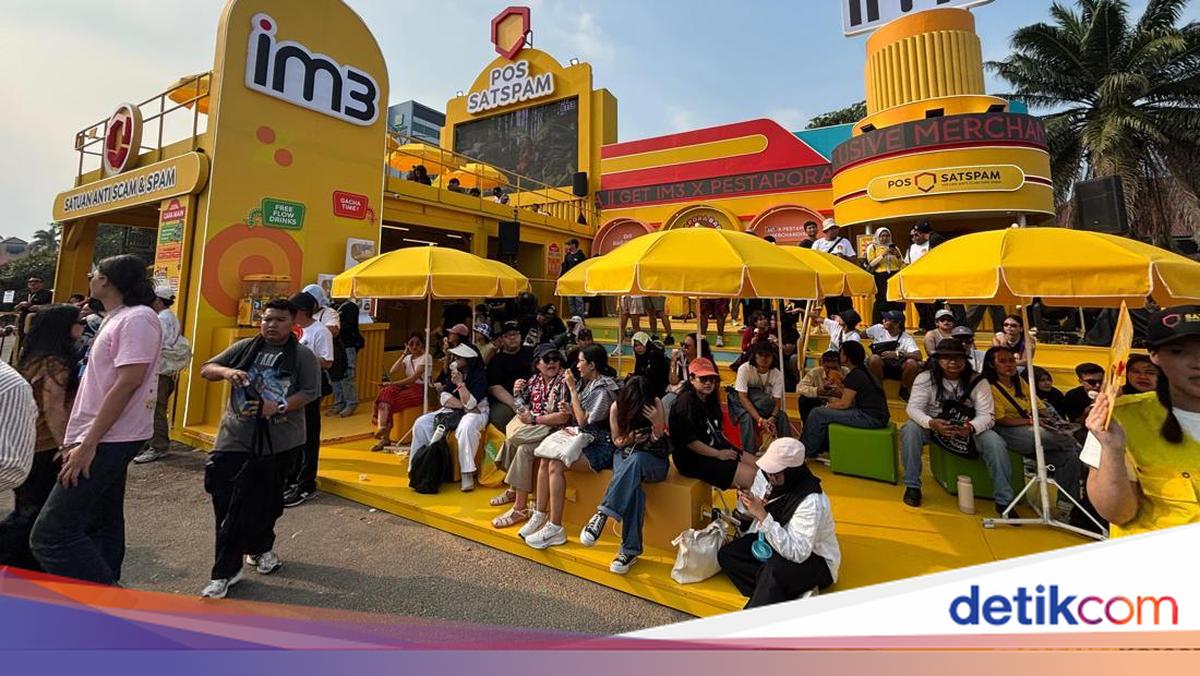 Seru dan Meriahnya Booth IM3 di Pestapora 2025