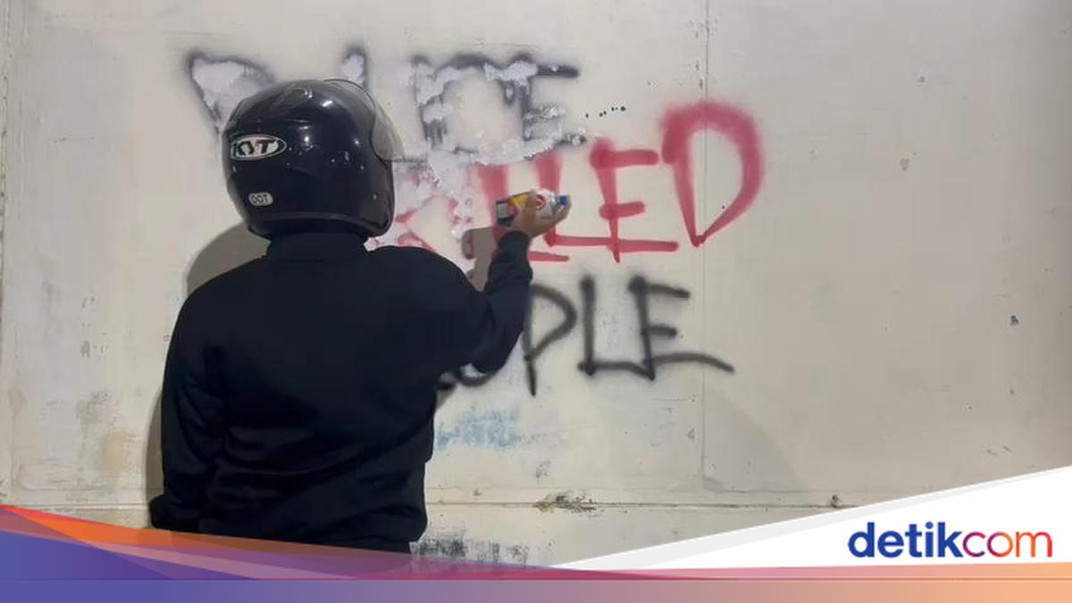 Tembok Jadi Korban Vandalisme, Begini Cara Bersihkan Coretan Cat Semprot