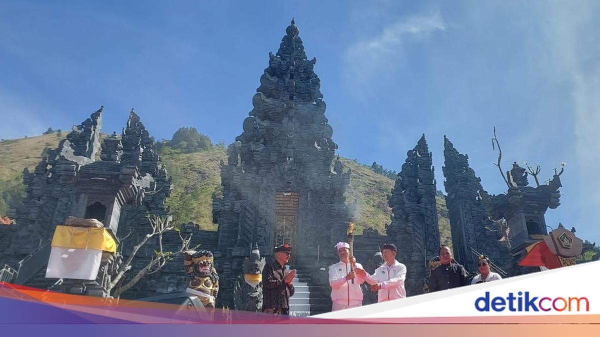 Kirab Api Obor Porprov Bali 2025 Hari Pertama Lintasi 5 Kabupaten