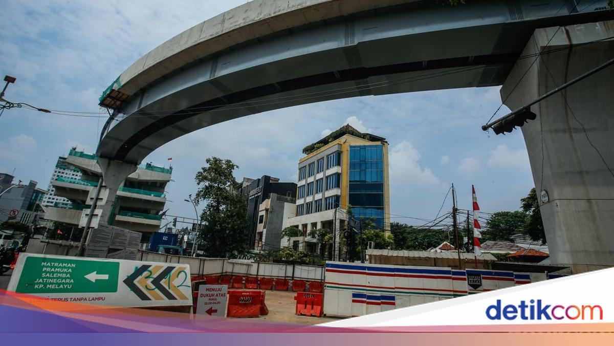 Progres Terbaru LRT Jakarta Velodrome-Manggarai