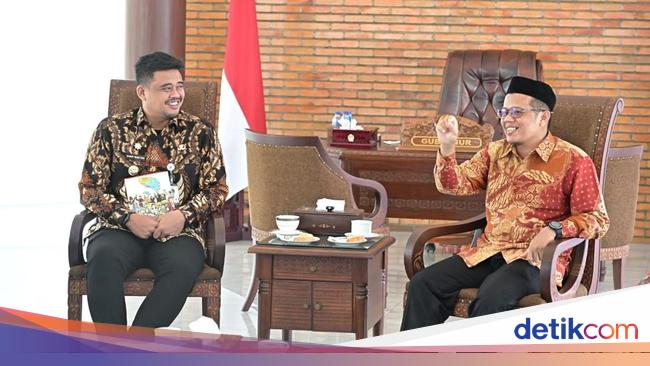 Ketua PKS Sumut Andi Pranata Temui Gubsu Bobby