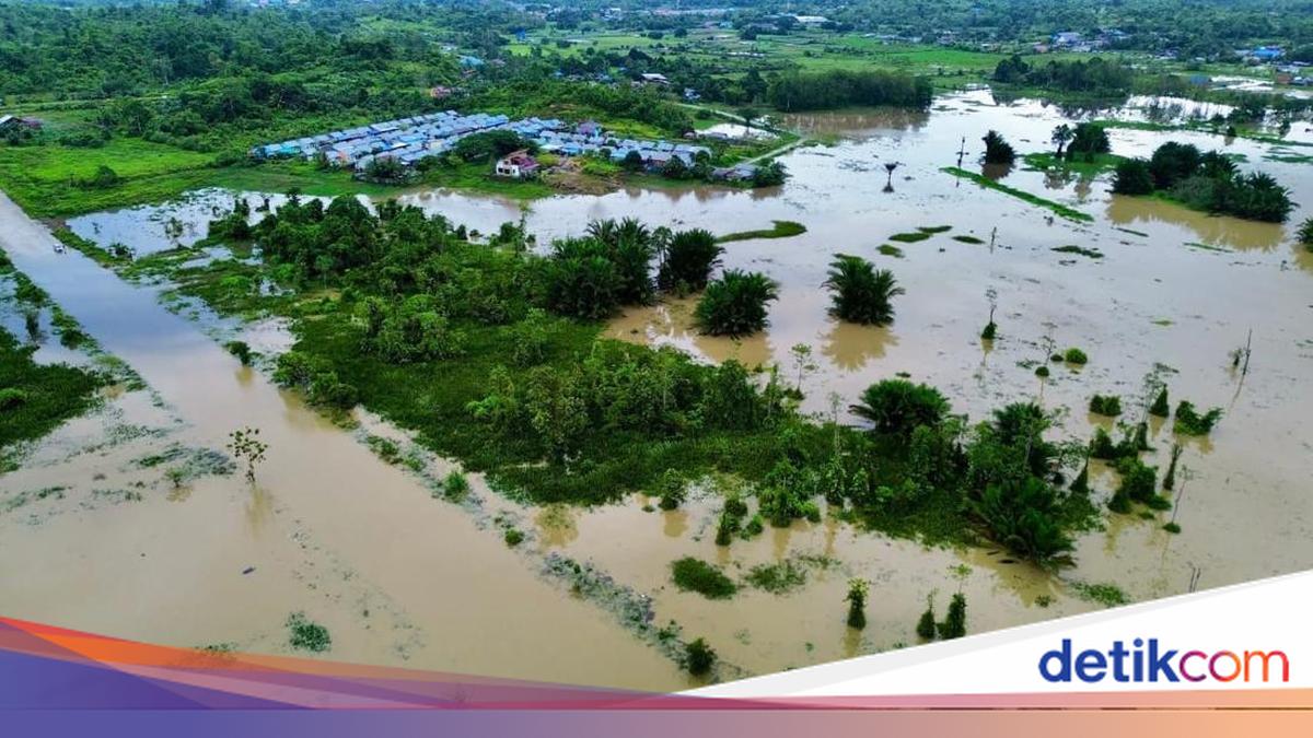7 Distrik di Sorong Terendam Banjir Akibat Hujan Deras, 300 KK Terdampak