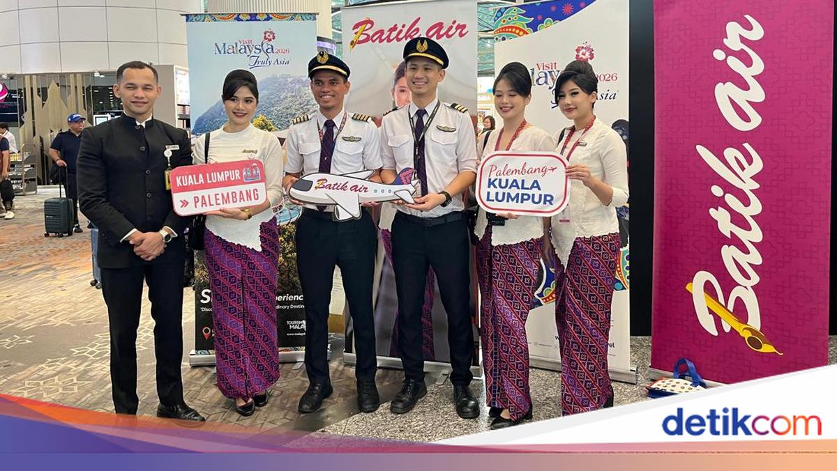 Batik Air Resmi Buka Rute Langsung Kuala Lumpur - Palembang