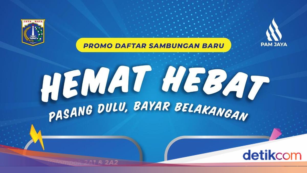 Promo Gratis Sambungan Baru Air PAM Jaya untuk Warga Jakarta, Yuk Daftar!