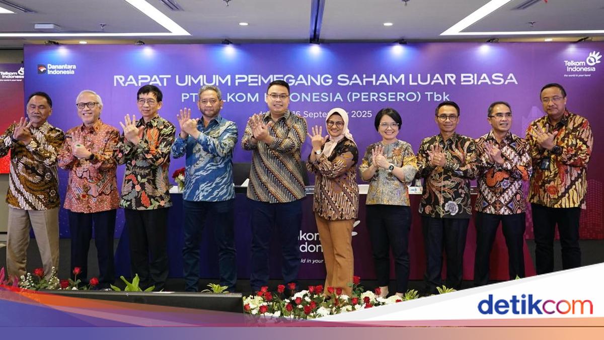 RUPSLB 2025, Ini Susunan Lengkap Direksi dan Komisaris Telkom Terbaru