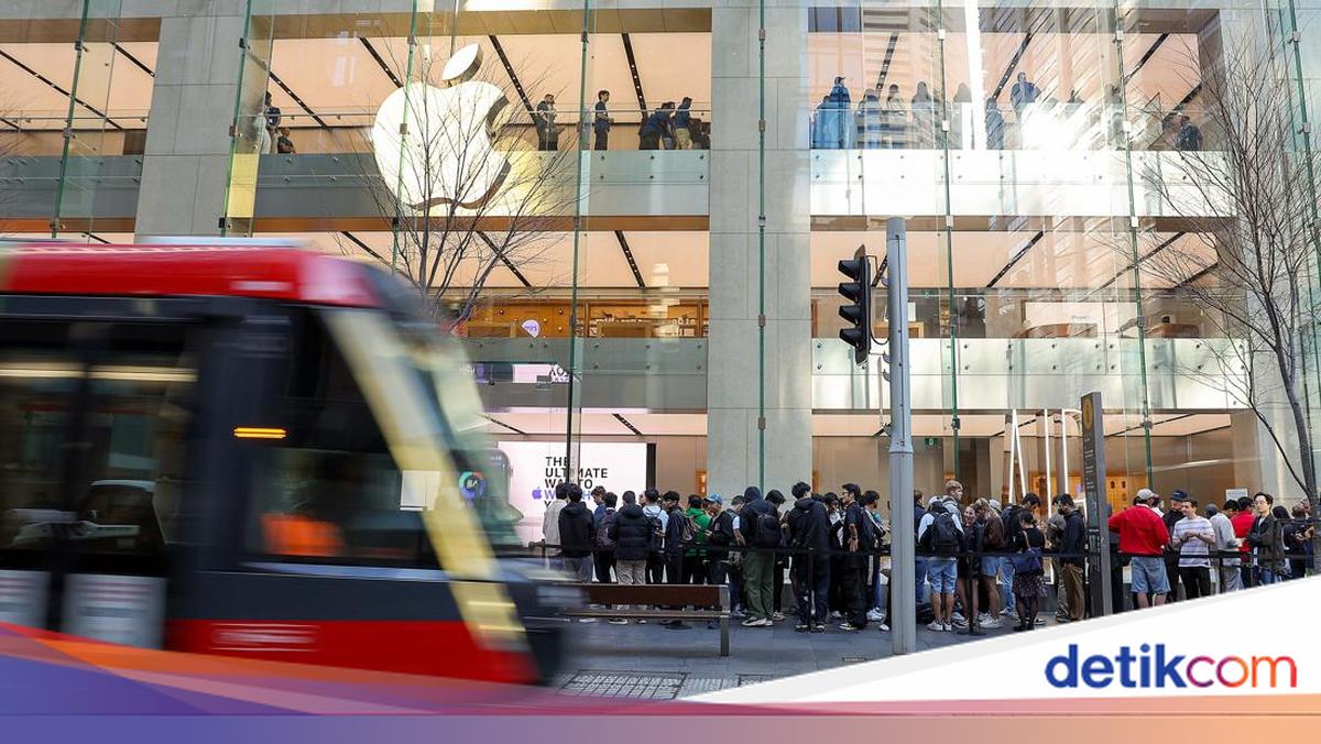 Penjualan Perdana iPhone 17 Disambut Meriah di Apple Store Sydney