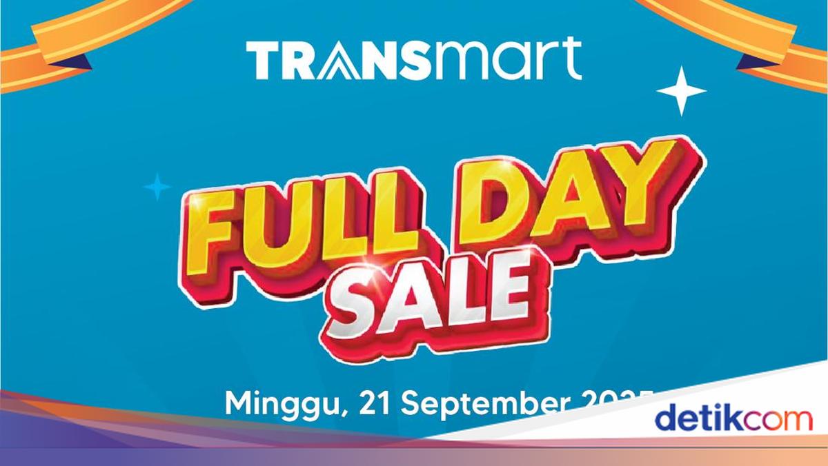 Transmart Full Day Sale Datang Lagi! Borong Aneka Produk Diskon 50% + 20%