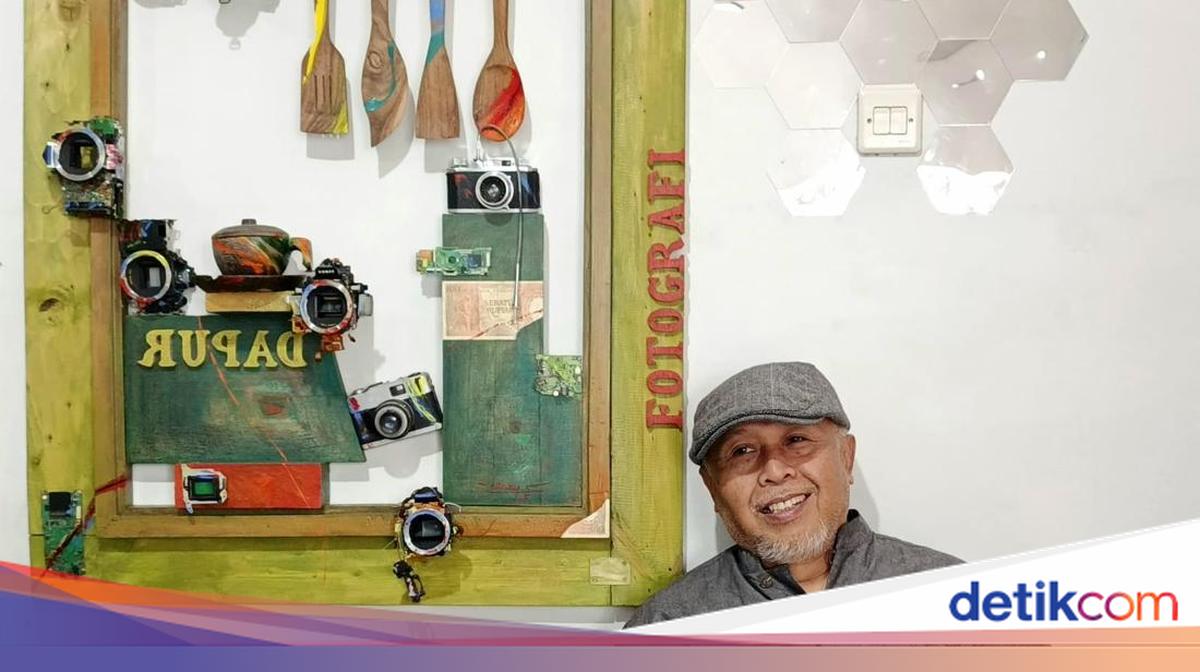 "Bekas Dibalik Foto" Tampilkan Karya Unik Andi Sopiandi di Bandung