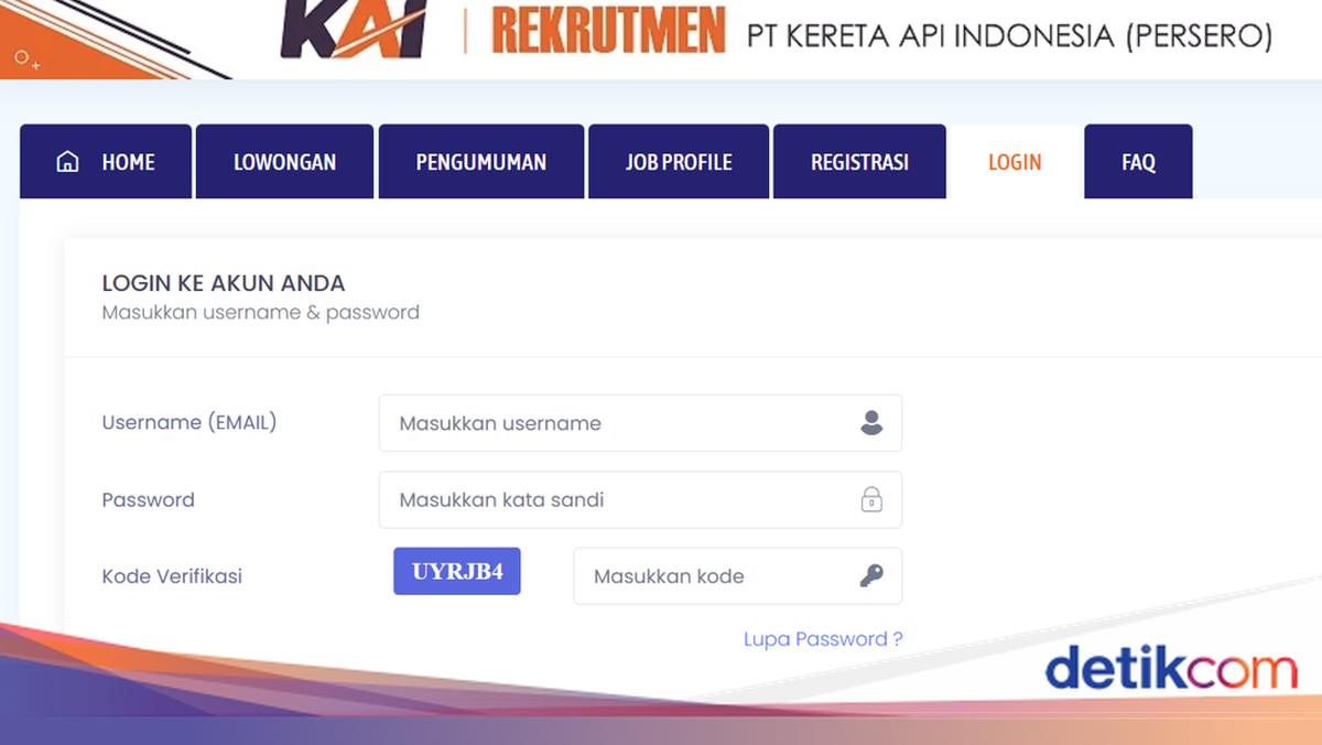 Link Pengumuman Hasil Seleksi Administrasi Rekrutmen KAI 2025, Cek Namamu di Sini!