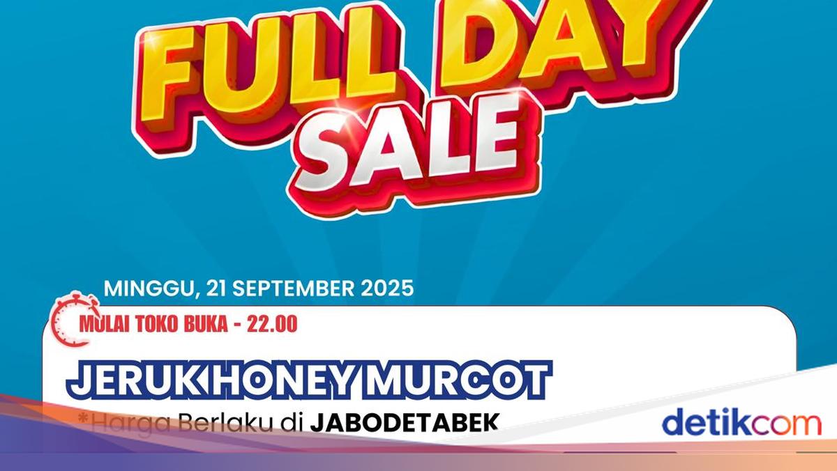 Diskon Buah Cuma di Transmart Full Day Sale, Jeruk dan Pear Banting Harga
