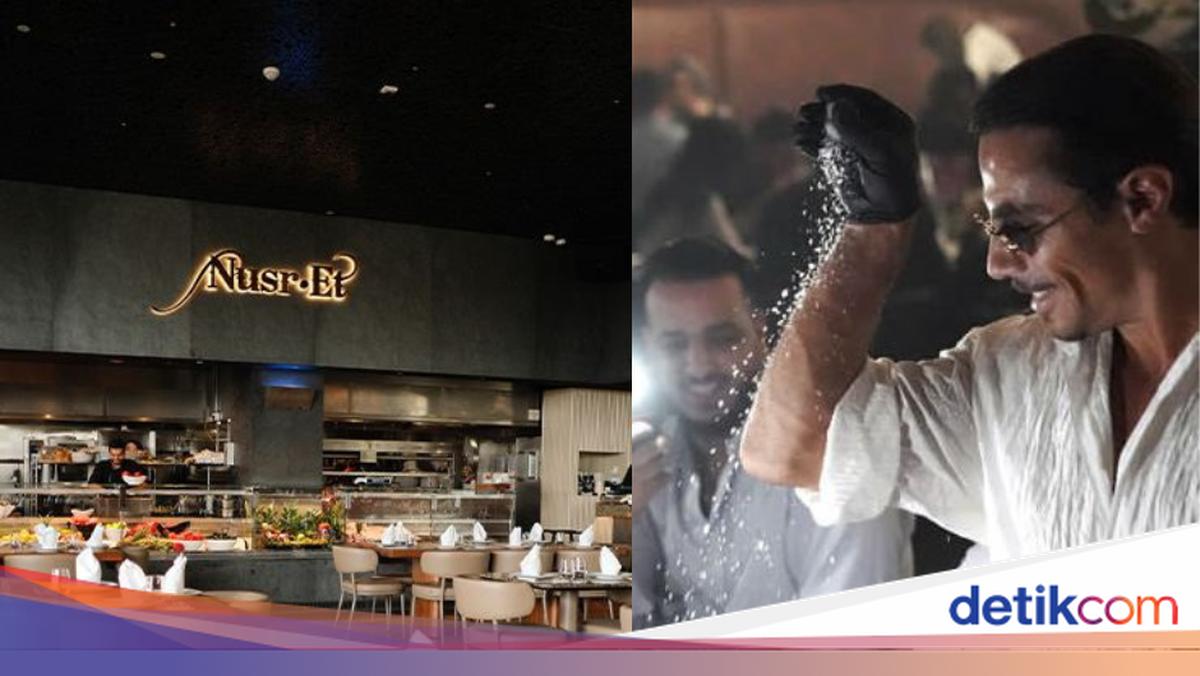 Salt Bae Bangkrut? Restonya di Dubai Tutup Gegara Hal Ini