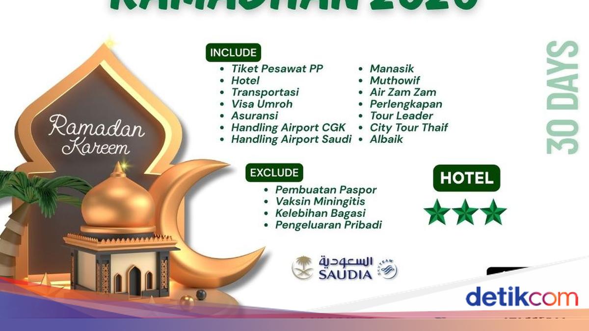 Raih Keberkahan Full Ramadhan di Tanah Suci: Umroh Ramadhan 30 Hari 2026 Mulai 39,8 Juta!