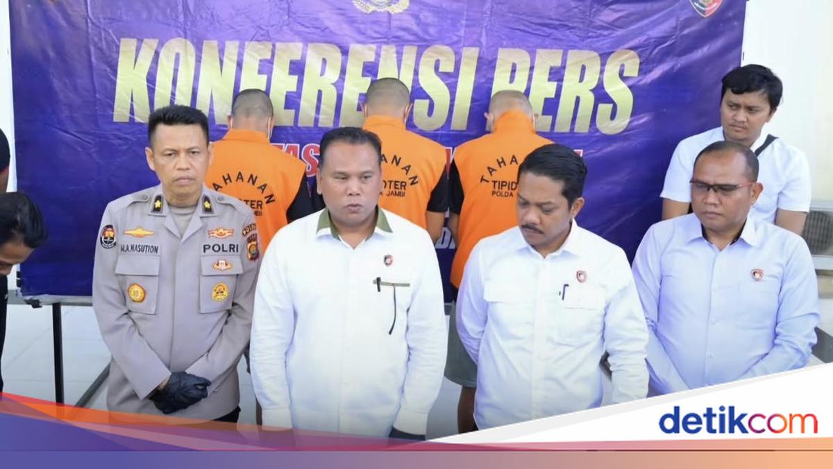 Polda Jambi Sita 1,7 Kg Emas Senilai Rp 3,23 Miliar, 3 Pelaku Ditangkap