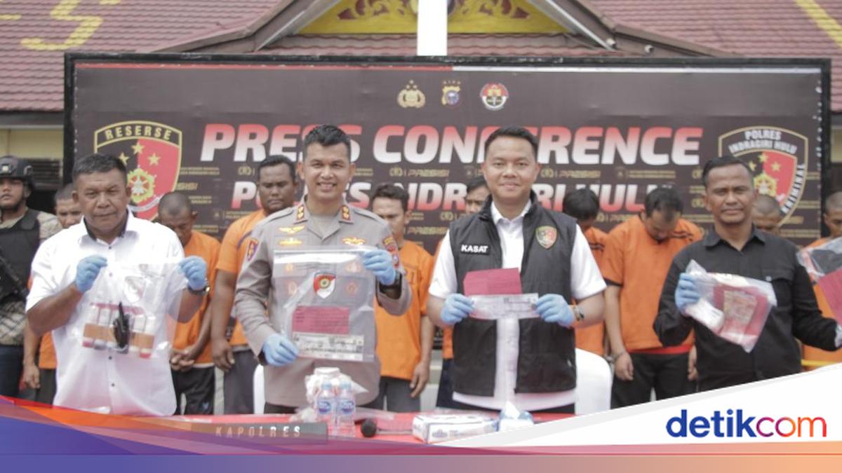 Sindikat Curanmor-Pemalsuan STNK Motor Curian di Inhu Dibongkar, 2 Ditembak
