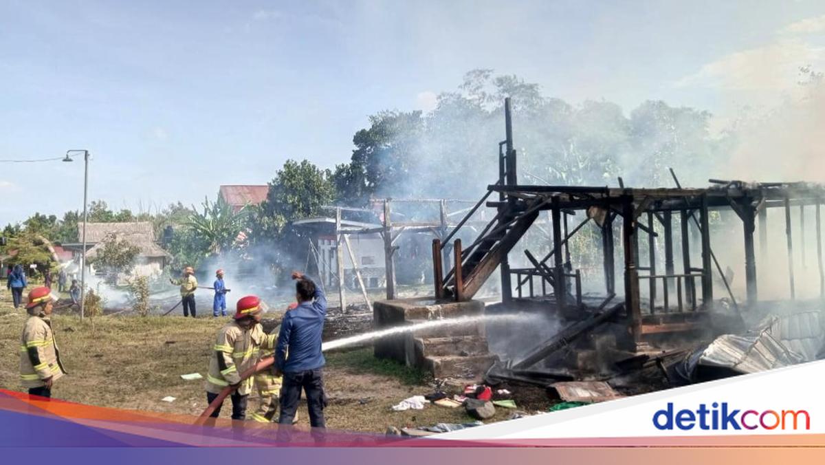 Tiga Ruang Asrama Ponpes di Lombok Timur Ludes Terbakar
