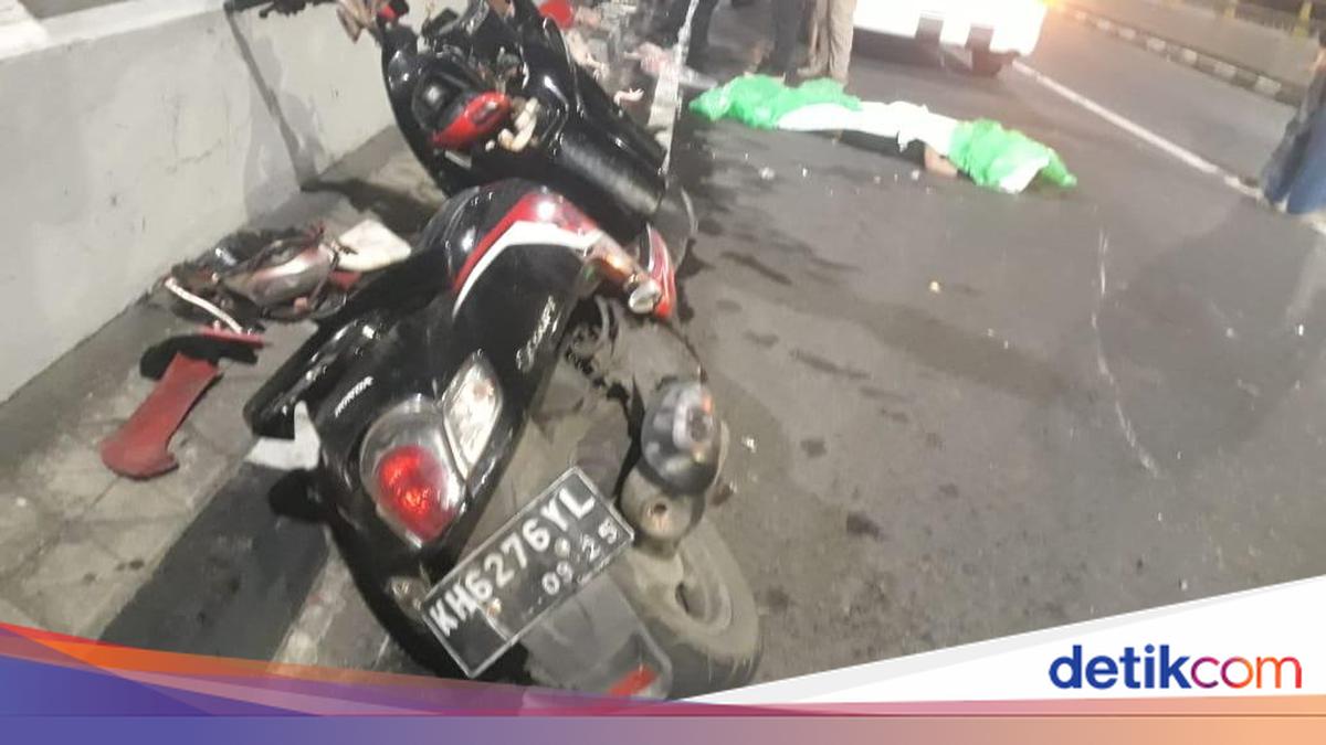 Adu Banteng Scoopy Bonceng 3 Vs Pikap di Lempuyangan, 1 Tewas di Tempat