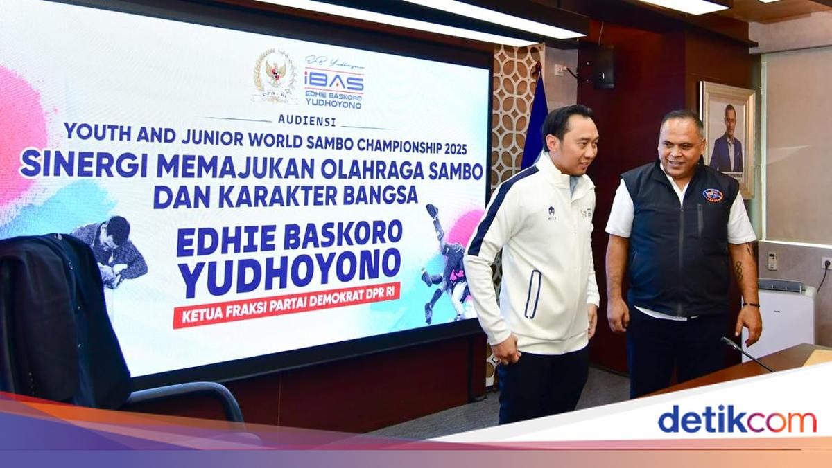 Krisna Bayu Temui Ibas, Bahas Kejuaraan Dunia Sambo Remaja dan Junior