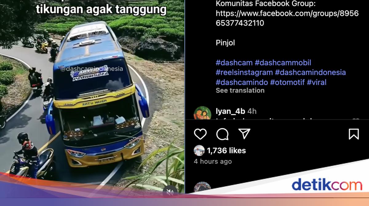 Pengakuan Pemotor Nmax Adang Bus di Tikungan: Bukan Arogan, tapi Mau Urai Macet