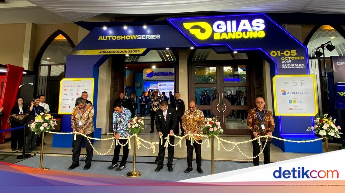 GIIAS Bandung 2025 Resmi Dibuka, Jabar Kian Jadi Magnet Otomotif