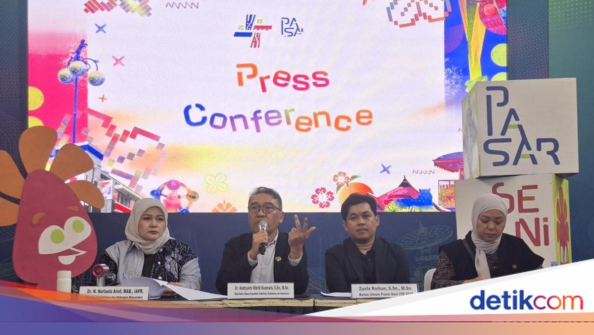 Pasar Seni ITB 2025 Digelar Dua Hari, Siap Jadi Event Nasional