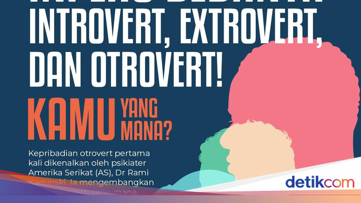 Infografis: Kamu Termasuk Introvert, Extrovert, atau Bahkan Otrovert?