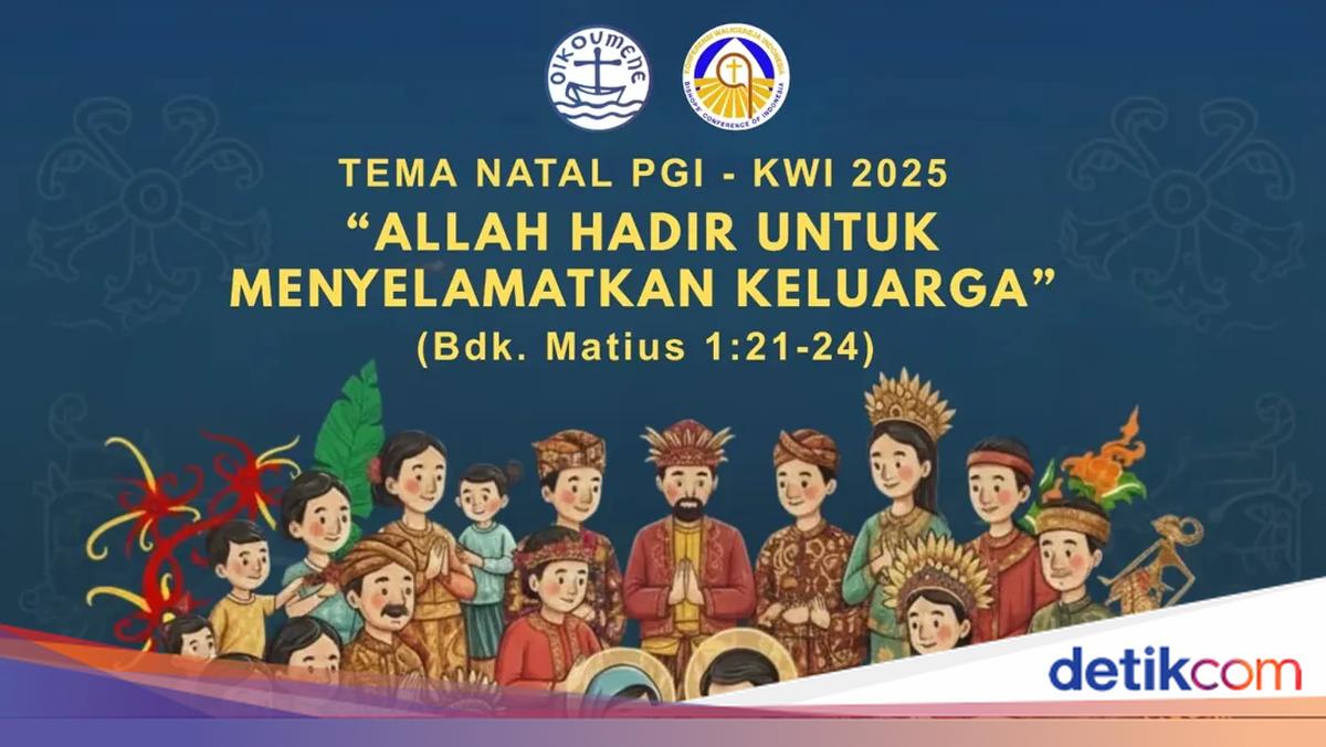 Tema Natal 2025 Resmi PGI-KWI Lengkap Makna dan Pesan Rohaninya