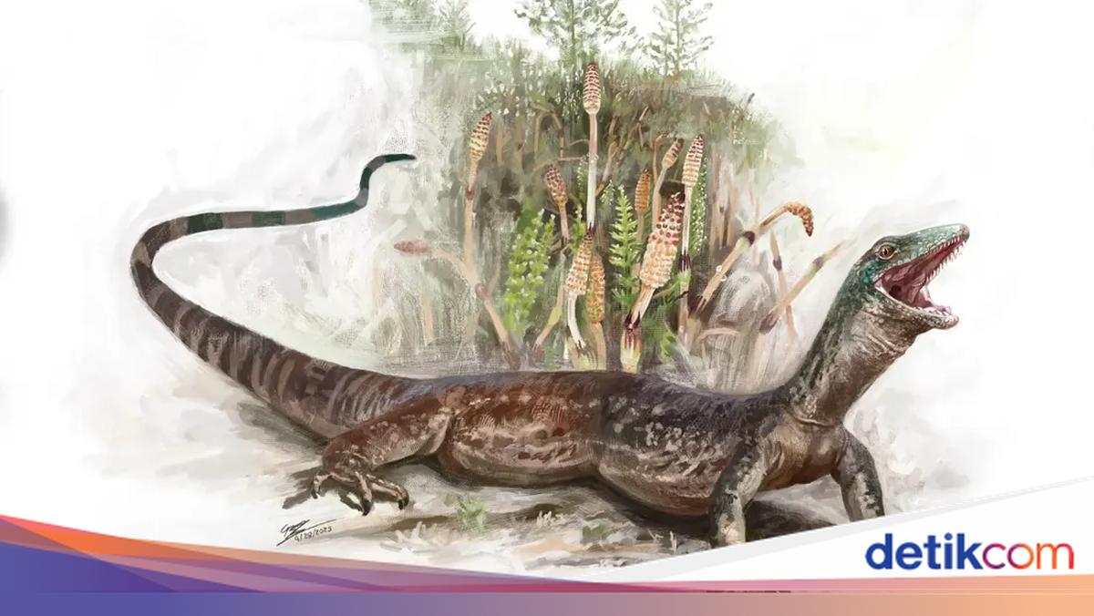 Reptil Zaman Jurassic Teraneh Ditemukan, Paduan Ular dan Kadal