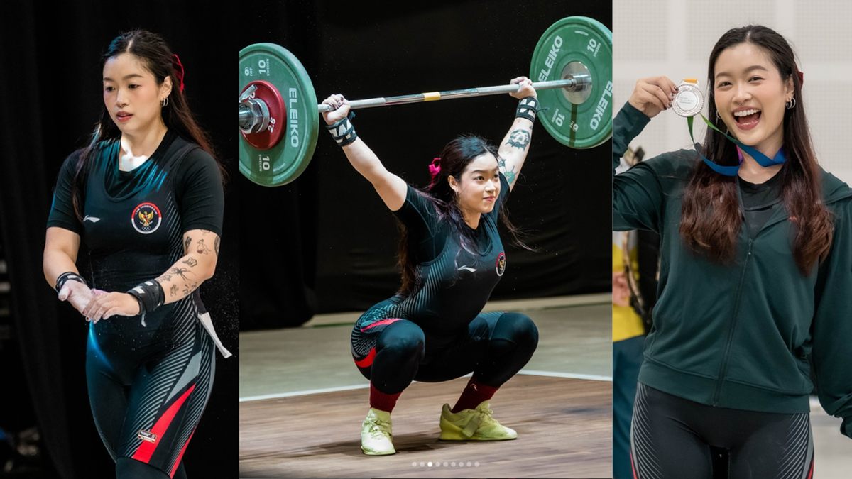 Potret Lifter Cantik 'Cindercella', Sang Runner Up Angkat Beban ...