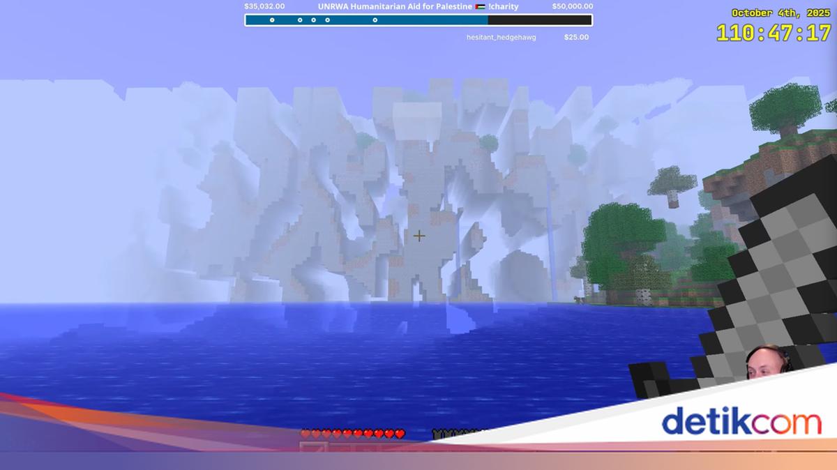 Gamer Ini Berhasil Mencapai Ujung Dunia Minecraft Setelah 14 Tahun