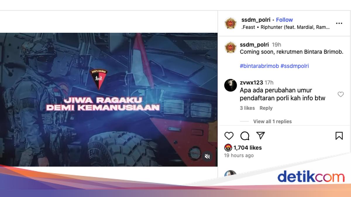 Siap-siap! Rekrutmen Bintara Brimob Segera Dibuka November Tahun Ini