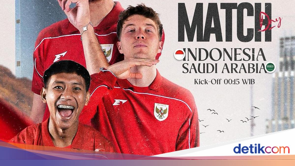 Kapan Laga Timnas Indonesia Vs Arab Saudi? Ini Jadwal dan Cara Nonton Gratis