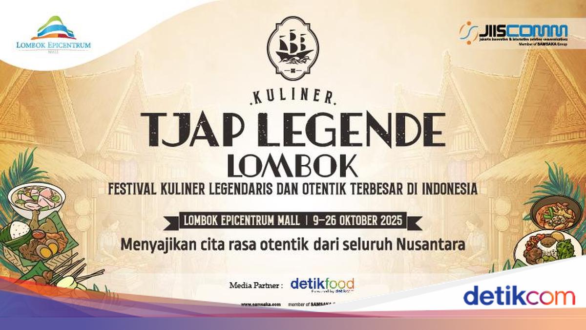 Festival Tjap Legende Hadir di Lombok, Hadirkan 40 Kuliner Legendaris