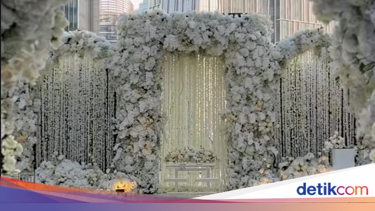 Amanda Manopo-Kenny Austin Menikah, Intip Detail Dekorasi Elegan Serba Putih